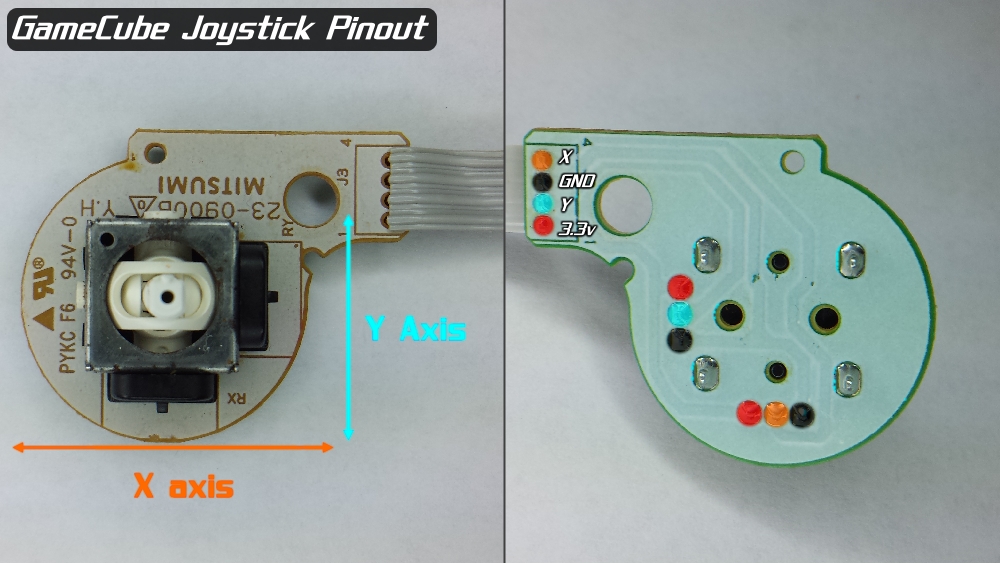 Official controller joystick pinout | BitBuilt - Giving Life to Old ...